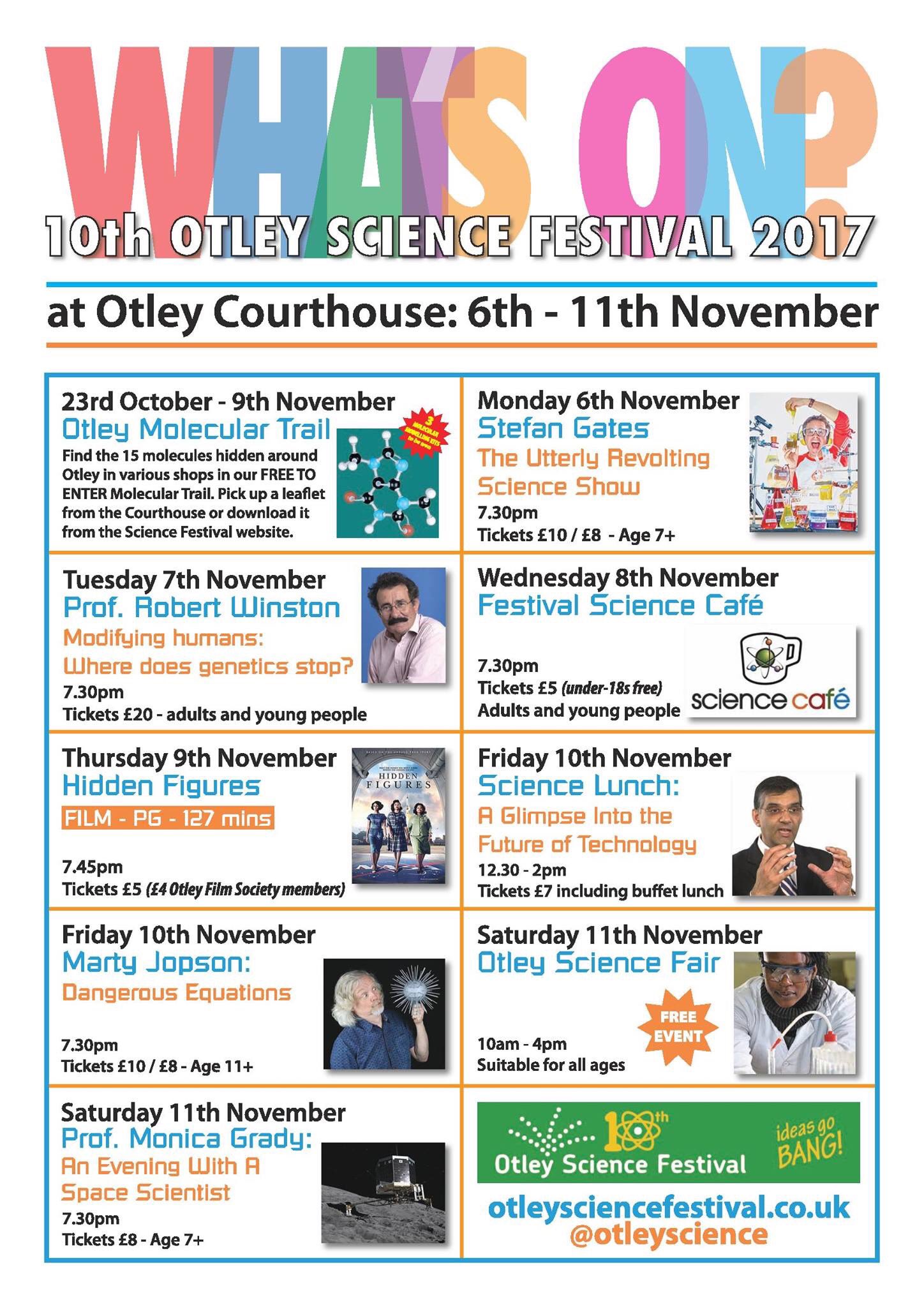 Festival 2017 is under way – Otley Science Festival